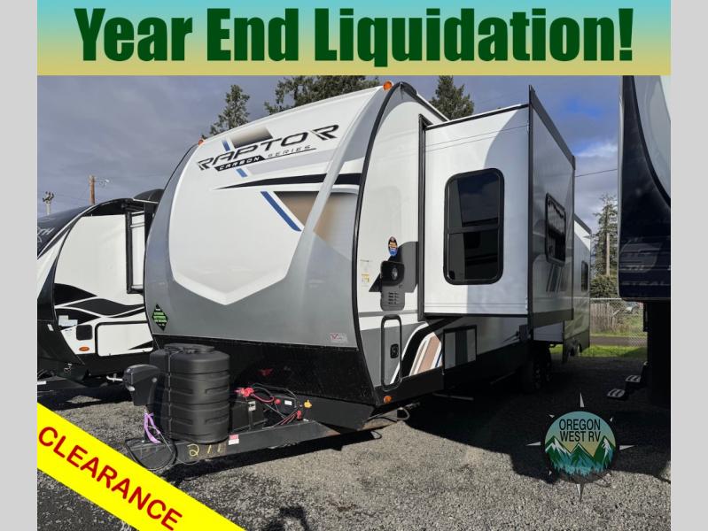 New 2024 Keystone RV Raptor Carbon Series 32 Toy Hauler Travel Trailer ...