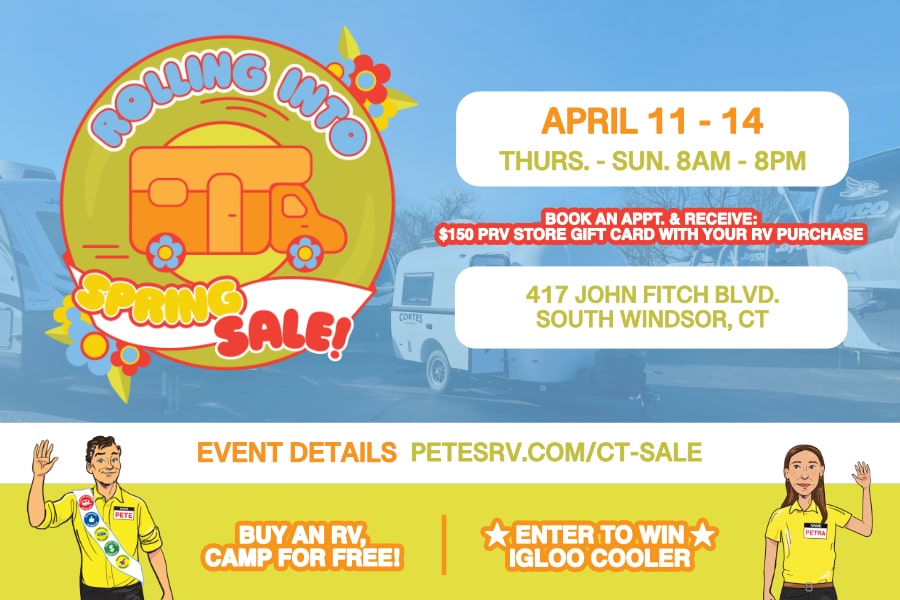 Rolling Into Spring Sale | Pete's RV Center