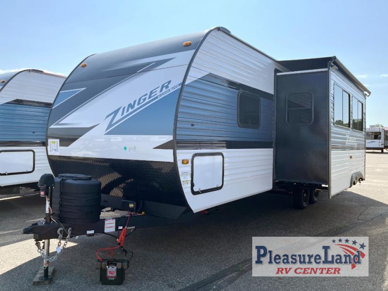 New 2025 CrossRoads RV Zinger 270BH Travel Trailer at PleasureLand RV ...