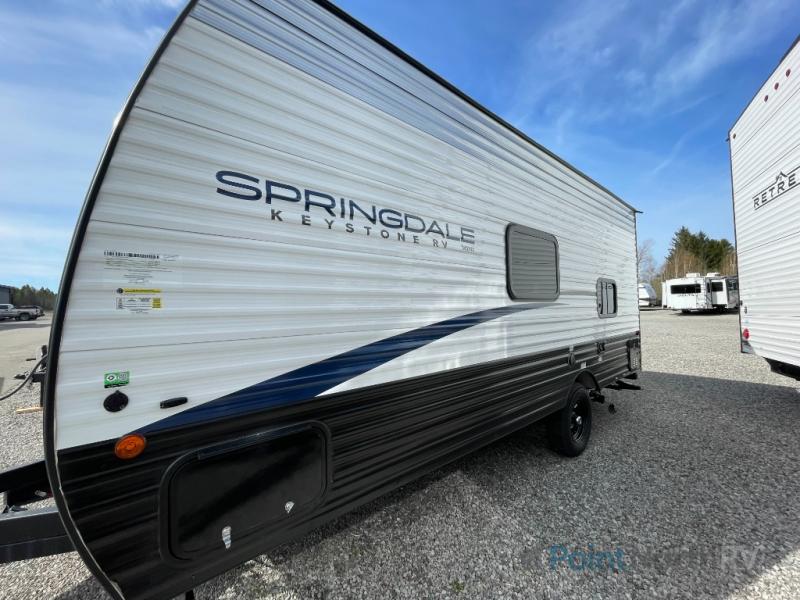 New 2024 Keystone RV Springdale Classic Mini 1800BH Travel Trailer at Point North RV | Ludington ...