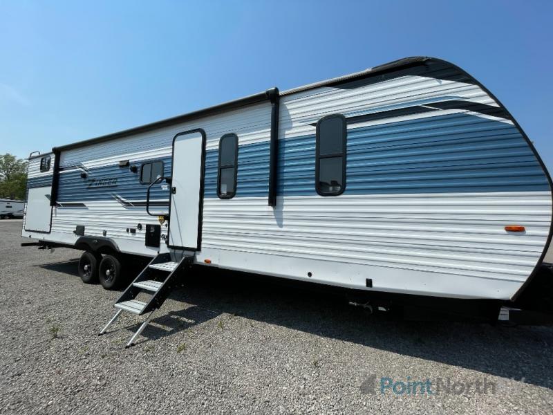 New 2023 CrossRoads RV Zinger 340BH Travel Trailer at Point North RV ...