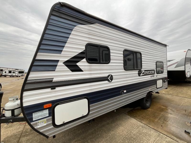 Used 2021 CrossRoads RV Zinger Lite ZR18BH Travel Trailer at Pontiac RV ...