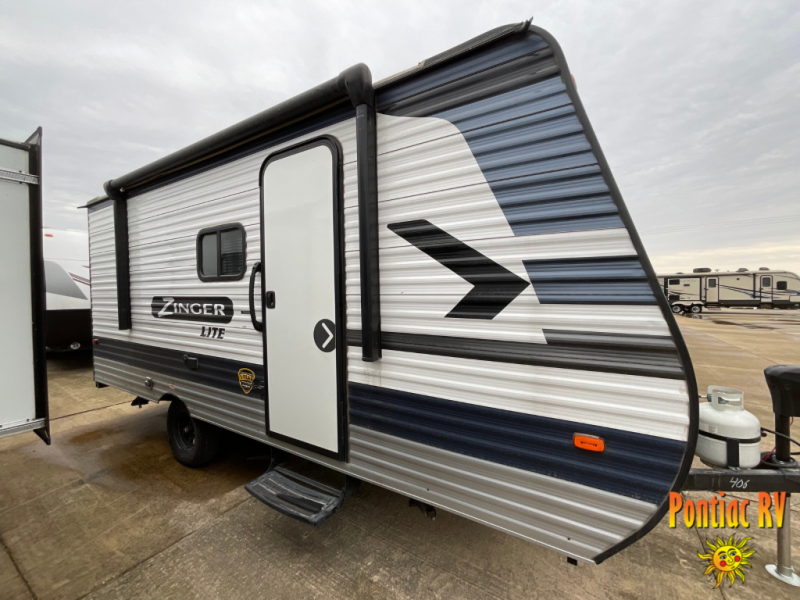 Used 2021 CrossRoads RV Zinger Lite ZR18BH Travel Trailer at Pontiac RV ...