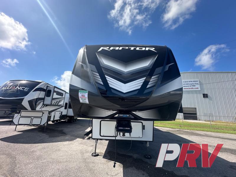 Used 2021 Keystone RV Raptor 351 Toy Hauler Fifth Wheel at Primeaux RV ...