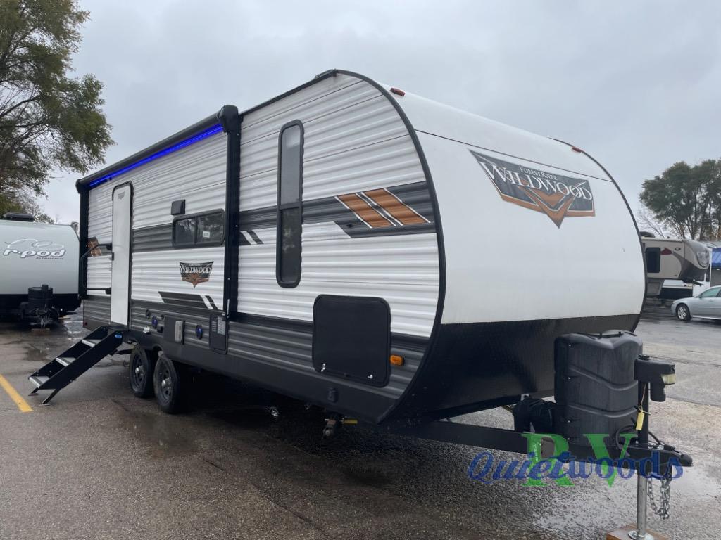 Used 2021 Forest River RV Wildwood 22RBS Travel Trailer at Quietwoods ...
