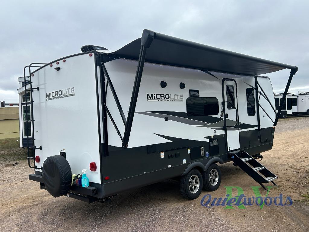New 2025 Forest River RV Flagstaff Micro Lite 25DBH Travel Trailer at Quietwoods RV | Baraboo ...