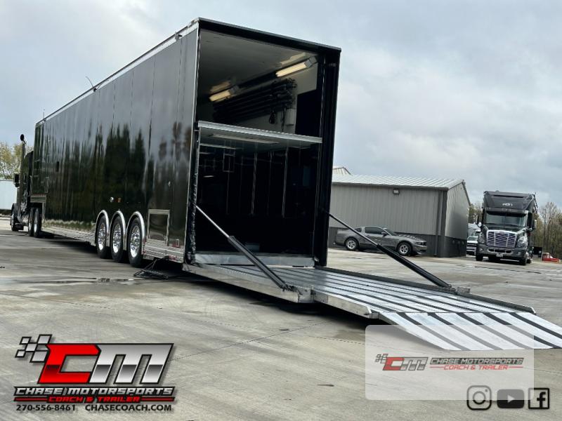Used 2007 T&E Peterbilt & Trailer 53' Toy Hauler Travel Trailer at ...