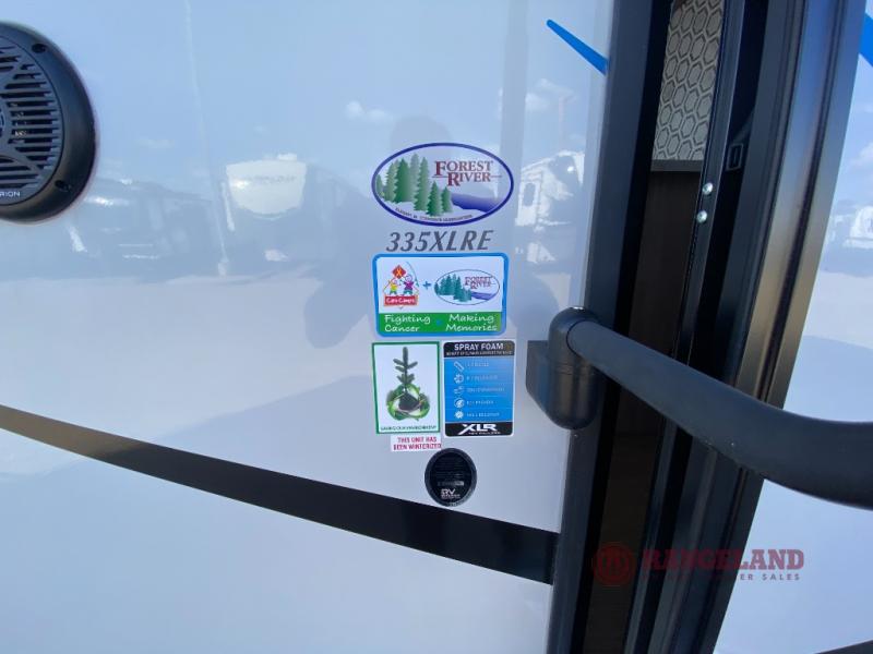 New 2023 Forest River RV XLR Micro Boost 335XLRE Toy Hauler Fifth Wheel ...