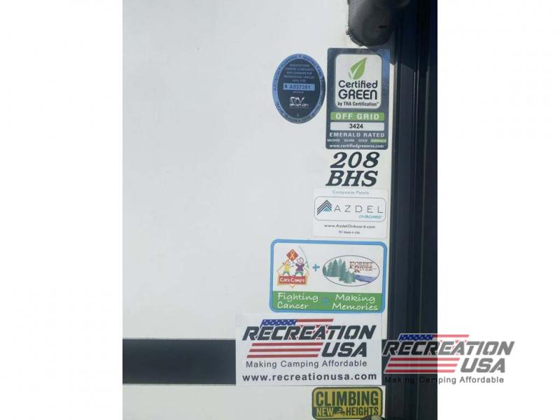 Used 2022 Coachmen RV Apex Nano 208BHS Travel Trailer at Recreation USA ...