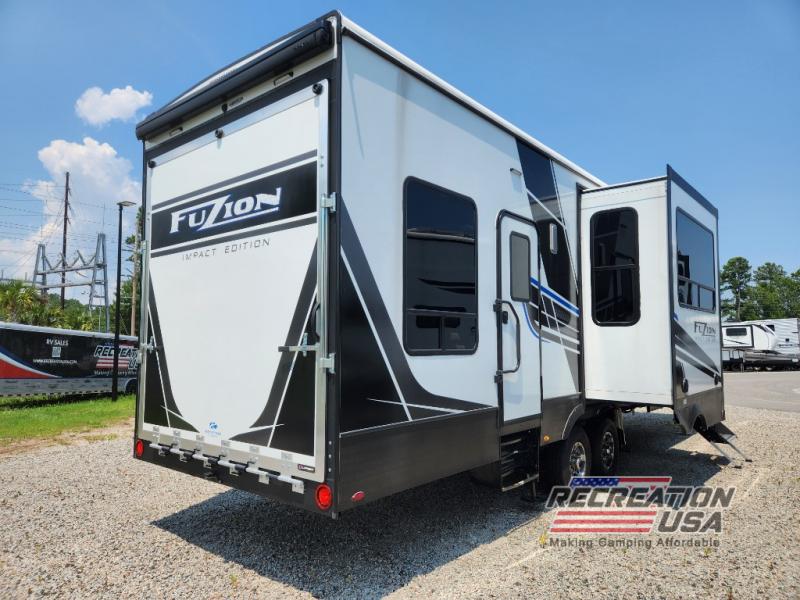 New 2025 Keystone RV Fuzion Impact Edition 337 Toy Hauler Fifth Wheel ...