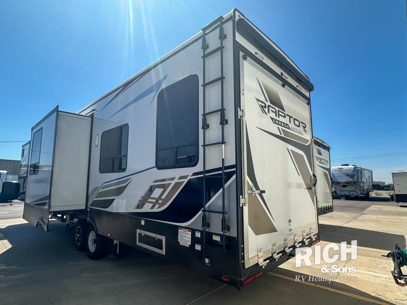 New 2025 Keystone RV Raptor Carbon Series 360 Toy Hauler Fifth Wheel at ...