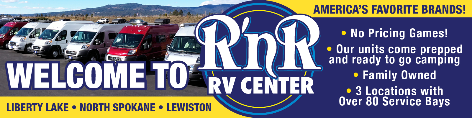 RV Dealer in Washington & Idaho | RnR RV Center - Liberty Lake