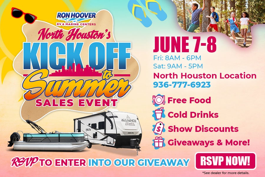 North Houston Summer Sales Event| Ron Hoover RV in TX