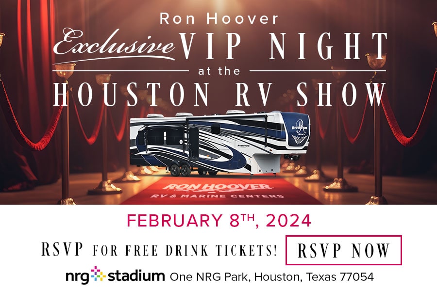 Ron Hoover's 59th Annual Houston RV Show in TX | February 8TH