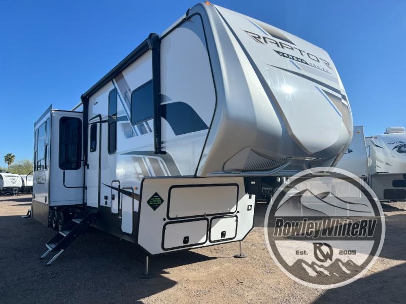 New 2024 Keystone RV Raptor Carbon Series 398 Toy Hauler Fifth Wheel at ...