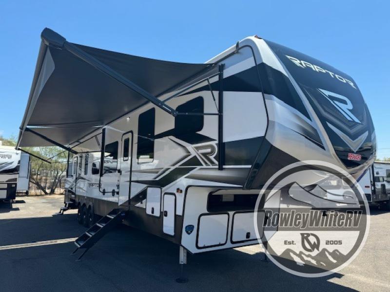 New 2023 Keystone RV Raptor 424 Toy Hauler Fifth Wheel at Rowley White ...
