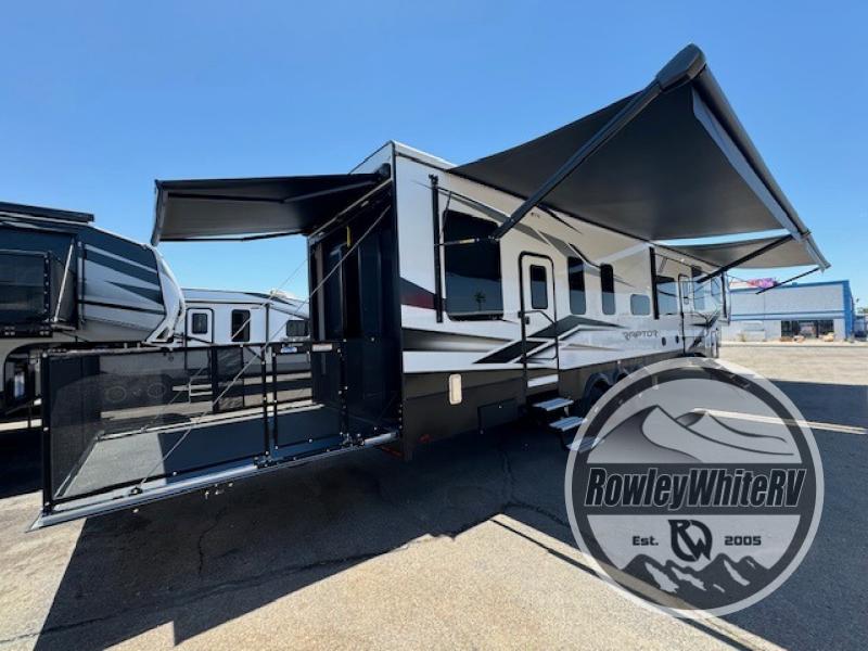 New 2023 Keystone RV Raptor 424 Toy Hauler Fifth Wheel at Rowley White ...