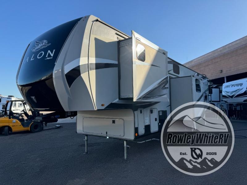 Used 2020 Jayco Talon 392T Toy Hauler Fifth Wheel at Rowley White RV ...