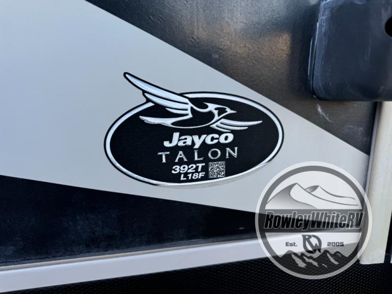 Used 2020 Jayco Talon 392T Toy Hauler Fifth Wheel at Rowley White RV ...