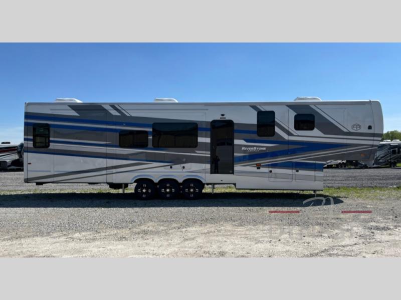 New 2026 Forest River RV RiverStone 425FO Fifth Wheel at RV Dynasty | Bunker Hill, IN | #425FO
