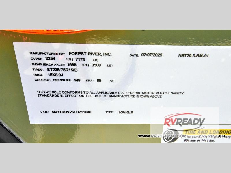 New 2026 Forest River RV No Boundaries NB20.3 Beast Mode Travel Trailer ...