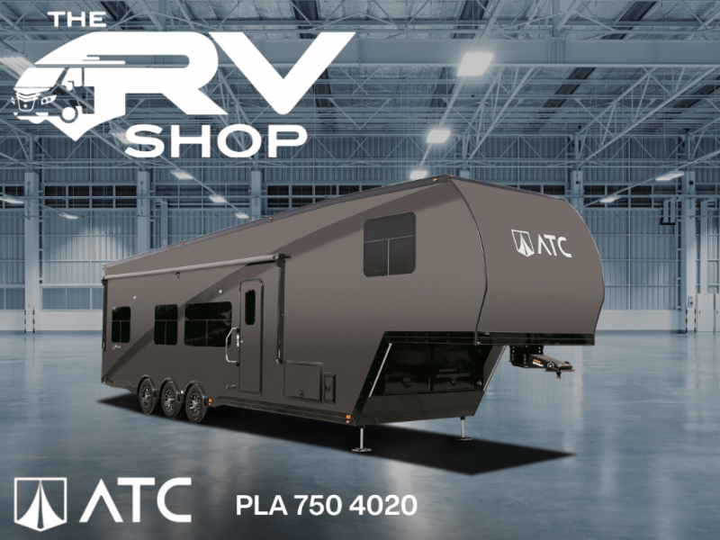 New 2025 ATC Trailers PLA 750 4020 Toy Hauler Fifth Wheel at The RV ...