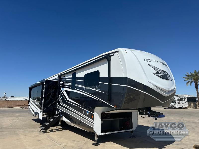New 2025 Jayco North Point 381CKRE Fifth Wheel at Jayco Factory Direct ...