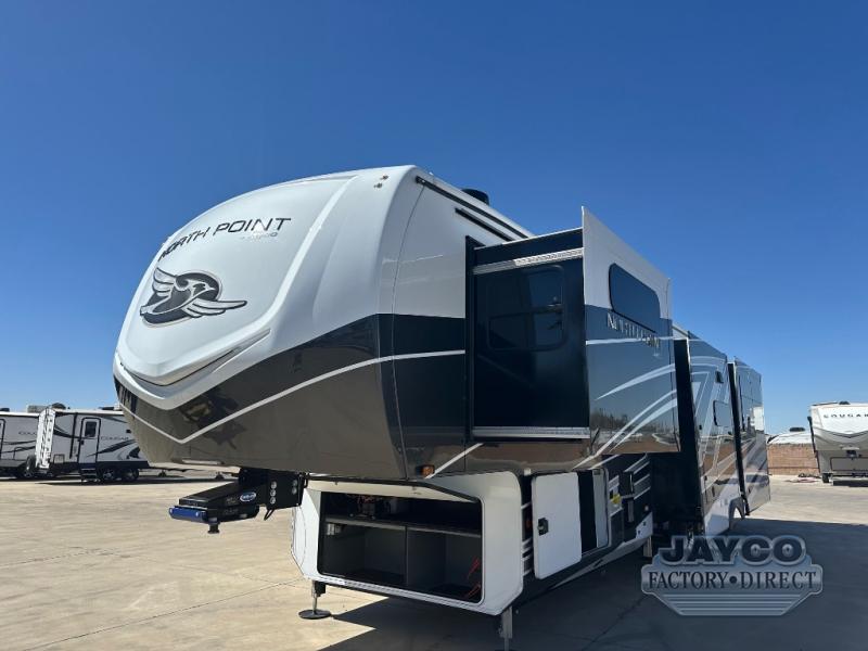 New 2025 Jayco North Point 381CKRE Fifth Wheel at Jayco Factory Direct ...