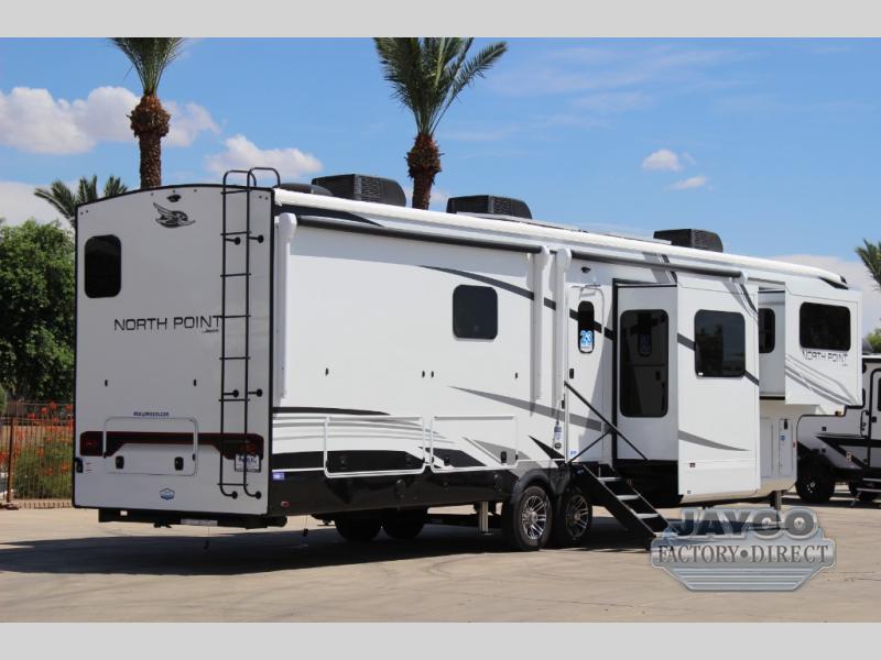New 2025 Jayco North Point 382FLRB Fifth Wheel at Jayco Factory Direct ...