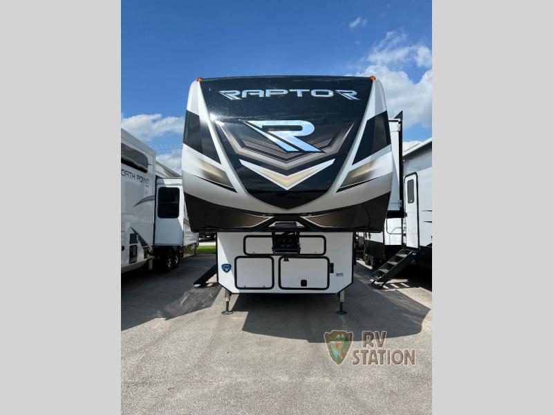 New 2023 Keystone RV Raptor 351 Toy Hauler Fifth Wheel at RV Station ...