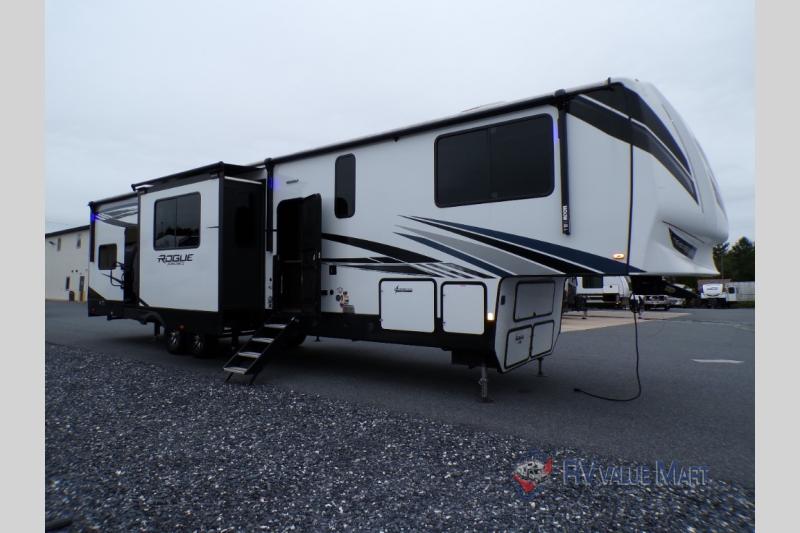 Used 2022 Forest River RV Vengeance Rogue Armored VGF351G2 Toy Hauler ...