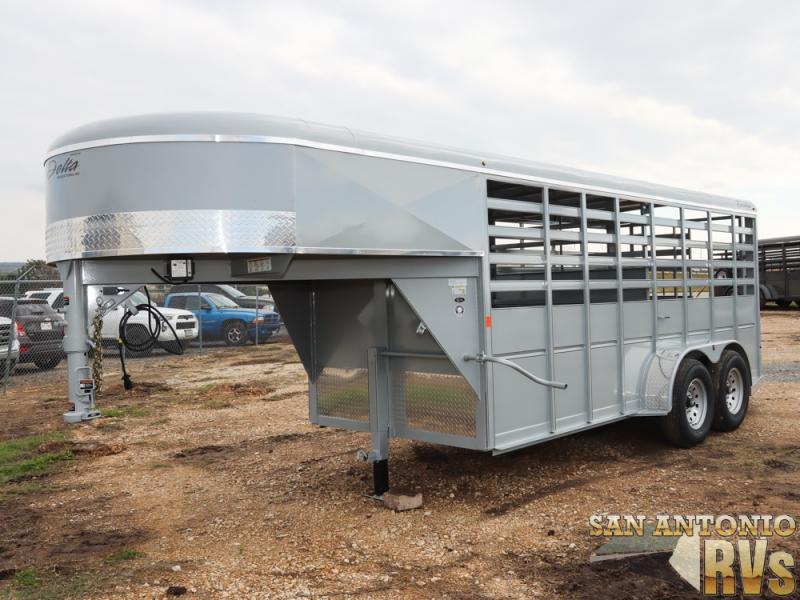 New 2024 Delta Trailers Gooseneck 600HD Livestock Trailer at San ...