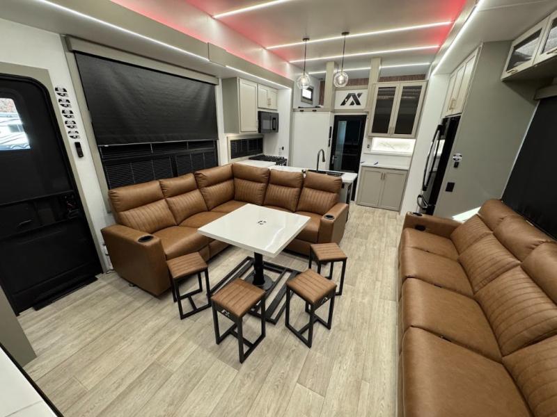 New 2026 Axiom RV Vendetta V4250 Toy Hauler Fifth Wheel at Stagecoach ...