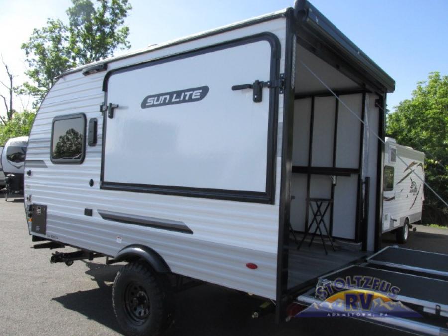 New 2026 Sun-Lite Sun Lite T14THX Toy Hauler Travel Trailer at ...