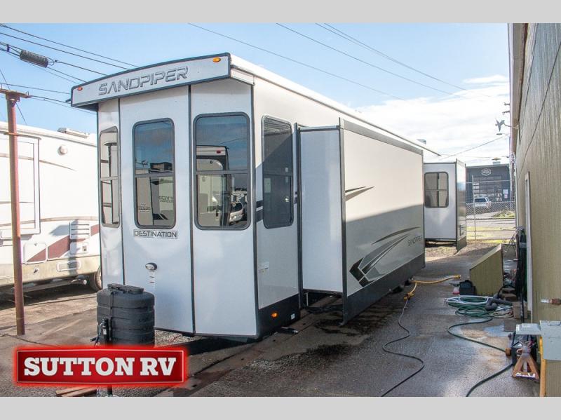 New 2024 Forest River RV Sandpiper Destination Trailers 401FLX ...