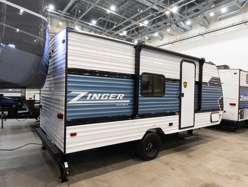 New 2025 CrossRoads RV Zinger Lite 18RB Travel Trailer at Terry Town RV ...