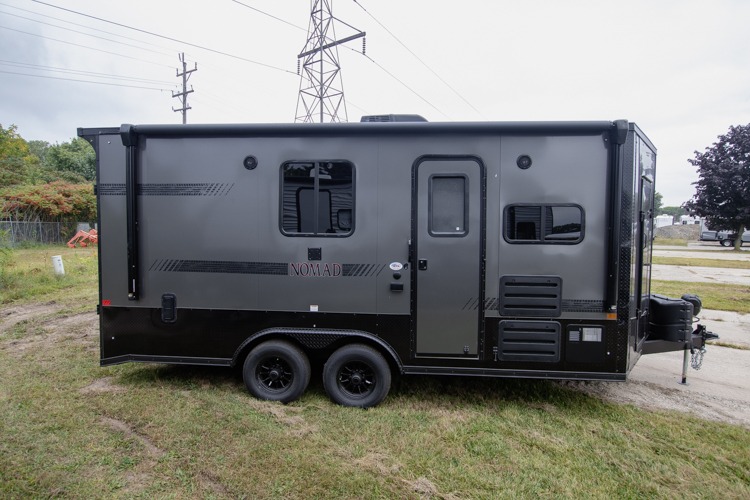 New 2024 Stealth Trailers Nomad 18FK Toy Hauler Travel Trailer at Terry ...
