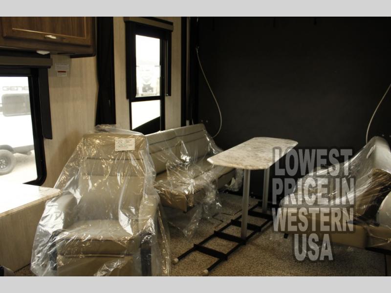 New 2025 Genesis Supreme 28 CRT Toy Hauler Fifth Wheel at Trailer Hitch ...