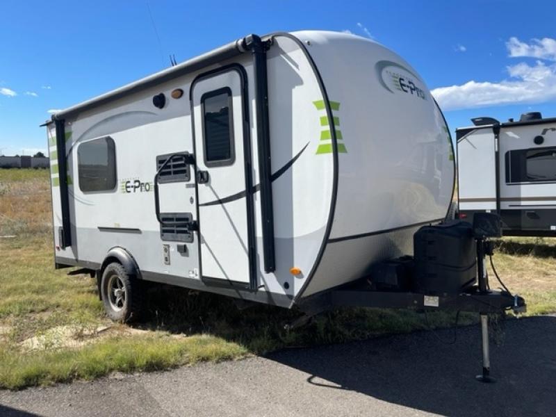 Used 2019 Forest River RV Flagstaff E-Pro 16TH Toy Hauler Travel ...