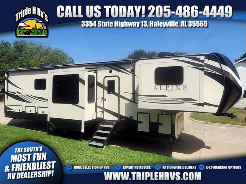 Used 2019 Keystone RV Alpine 3701FL Fifth Wheel at Triple H RVs ...
