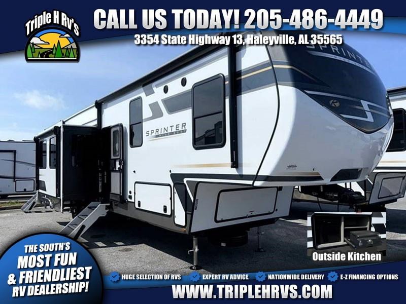 New 2025 Keystone RV Sprinter 3900DBL Fifth Wheel at Triple H RVs ...