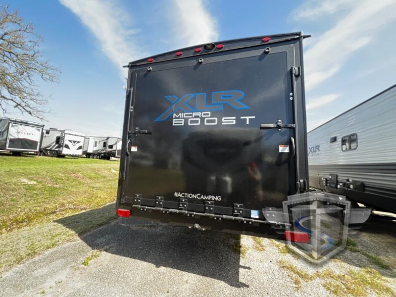 New 2023 Forest River RV XLR Micro Boost 29XLRE Toy Hauler Travel ...