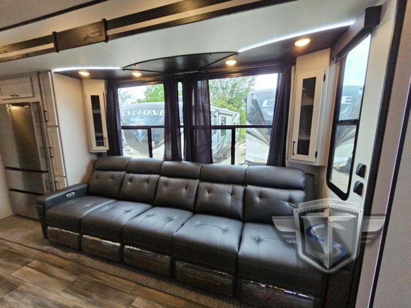 New 2024 Heartland Cyclone 4270 Toy Hauler Fifth Wheel at T&S RV and ...