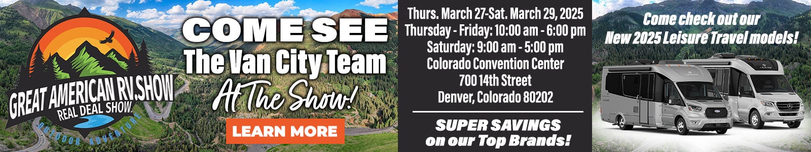 New and Used RVs for Sale in NV, MT, CO, and MO | Van City RV