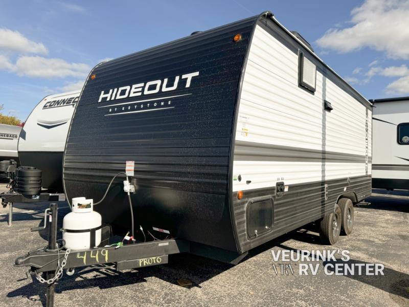 New 2025 Keystone RV Hideout Sport Single Axle 230MBBH Travel Trailer ...