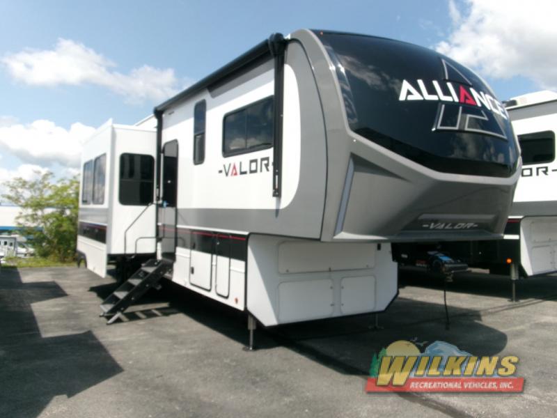 New 2025 Alliance RV Valor 36V11 Toy Hauler Fifth Wheel at Wilkins RV ...