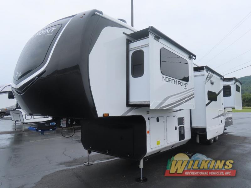 New 2025 Jayco North Point 382FLRB Fifth Wheel at Wilkins RV | Bath, NY ...