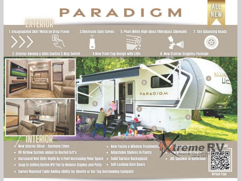 New 2026 Alliance RV Paradigm 340RL Fifth Wheel at Xtreme RV | Eden, ID ...