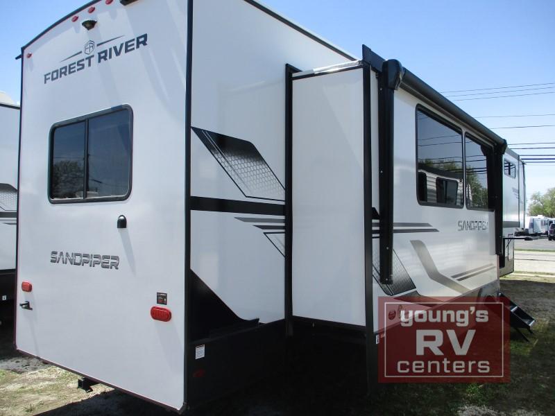 New 2025 Forest River RV Sandpiper 3800RK Fifth Wheel at Youngs RV ...